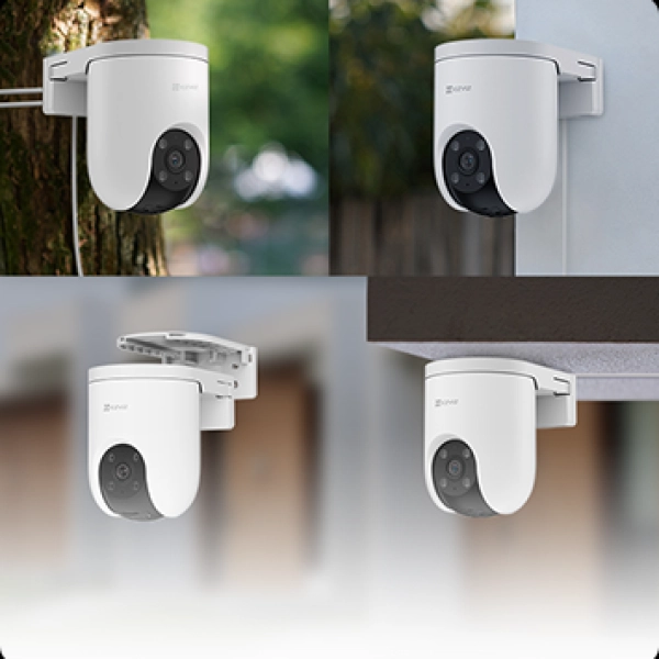 EZviz 2K-4MP Full Color PTZ IP Camera Outdoor Wireless Dome WIFI ...