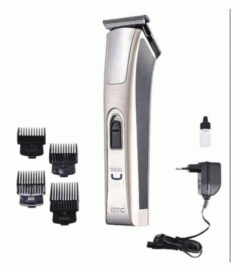 HTC AT-128 Professional Hair Trimmer Rechargeable | Dmark.lk