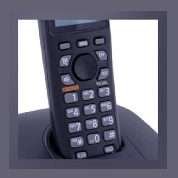 Panasonic Cordless Telephone Landline Phone KX-TG3611BX Digital (Black) | Dmark.lk